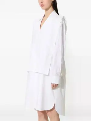 Kenzo V-neck Midi Shirt Dress