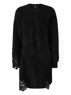 Pinko Lace Panel Mini Dress