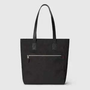 Gucci GG Canvas Tote Bag - Black