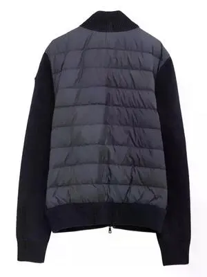 Moncler Quilted Zip Cardigan
