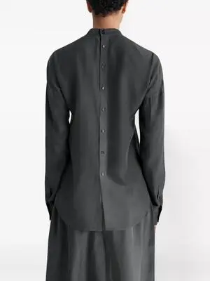 LEMAIRE Long-sleeve Plastron Blouse