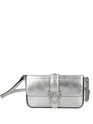 Pinko Silver Tone Bags For Women