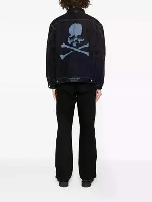 MASTERMIND WORLD Logo-print Denim Jacket