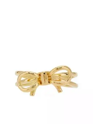 FERRAGAMO Bow Double-band Ring