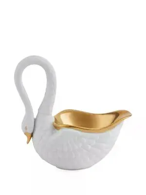 L'Objet Swan Centerpiece - White