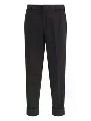 Cruna Black Wash Pants For Men