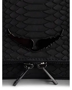 Zadig&Voltaire Rock Savage Nano Quilted Leather Crossbody Bag