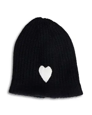 KERRI ROSENTHAL Love Beanie - Black