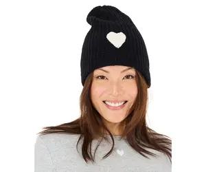 KERRI ROSENTHAL Love Beanie - Black