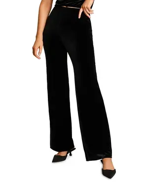 Commando Velvet Wide-leg Trousers