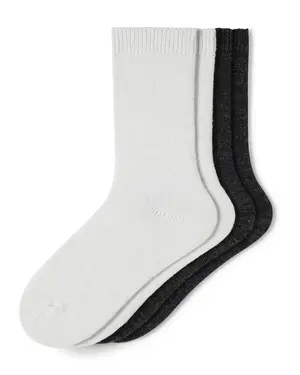 Hue Sparkle Marled Crew Socks Pack