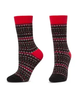 Hue Cozy Crew Socks Pack - Reindeer