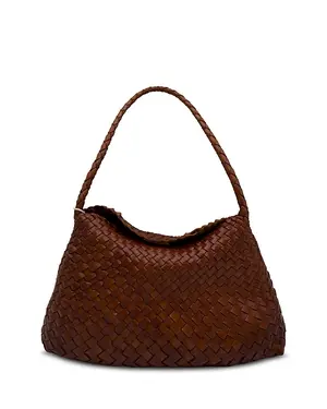 Dragon Diffusion Santa Maria Woven Shoulder Bag - Tan