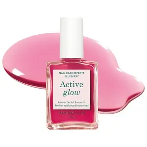 MANUCURIST Manucurist Active Glow Nourishing Treatment Nail Polish Blueberry