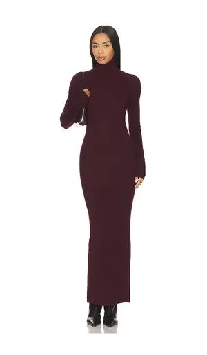 Women's Turtleneck Maxi Evening Dresses