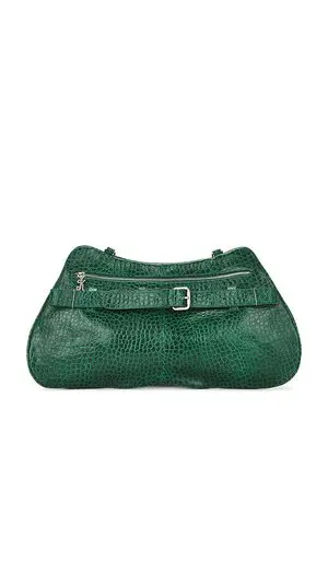 KIM SHUI Croc-embossed Shoulder Bag