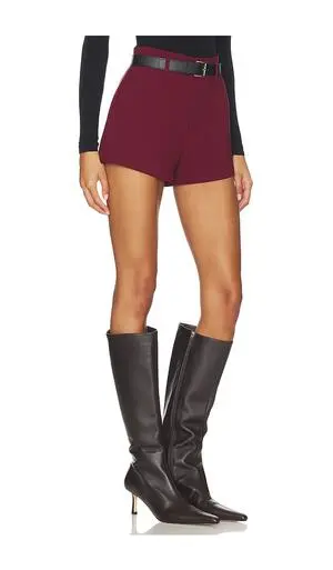 ALL THE WAYS Alia Shorts - Burgundy