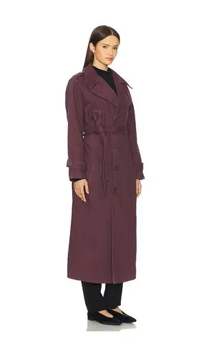 ICON DENIM LOS ANGELES Snow Trench Coat