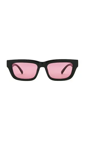 Le Specs Le Castle Sunglasses - Black