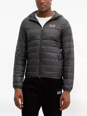 Emporio Armani Quilted Hooded Jacket