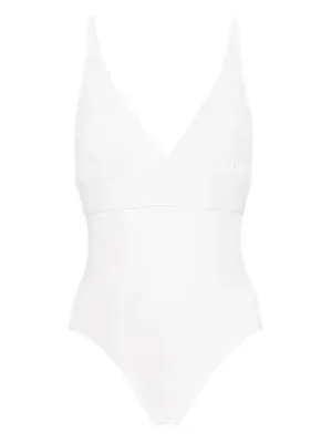 ERES Larcin V-neck Swimsuit - White