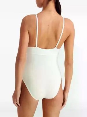 ERES Larcin V-neck Swimsuit - White