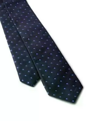 Prada Dot-pattern Silk Neck Tie