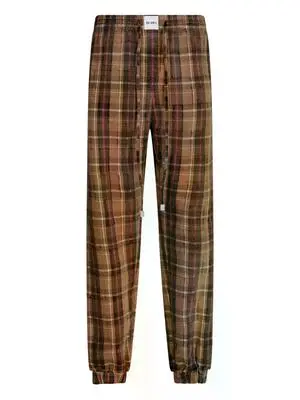Attico Plaid Bottoms For Women