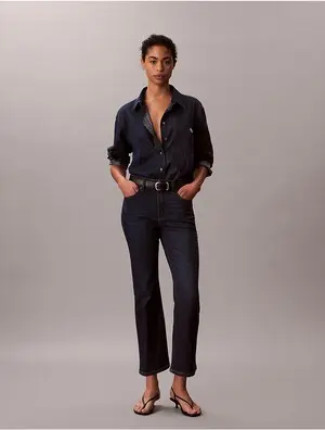 Calvin Klein Cropped Jeans For Women