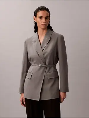 Calvin Klein Belted Blazer