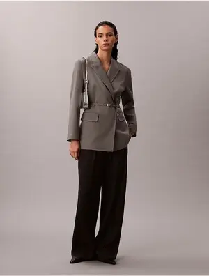 Calvin Klein Belted Blazer