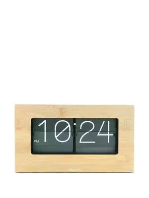 KARLSSON Boxed Flip Clock - Black