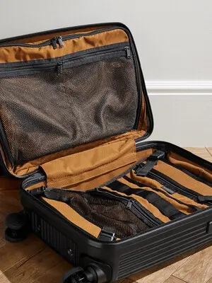 MASTER-PIECE CO Polycarbonate Carry-on Suitcase - Black
