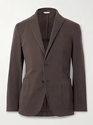 Boglioli Cotton-blend Twill Suit Jacket