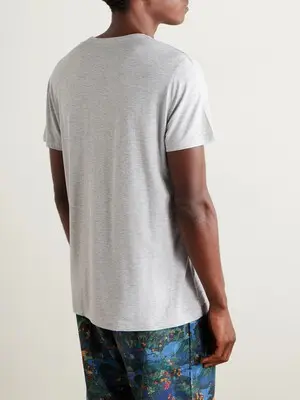 Derek Rose Marlowe 1 Stretch Modal Jersey T-shirt - Gray