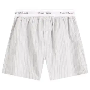 Calvin Klein Short Sleeve Crew Poplin Boxer Set