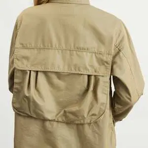 BEAMS Chambray Gabardine Short Fishing Jacket