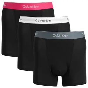 Calvin Klein Icon Relaxed Fit Trunk 3 Pack - Black