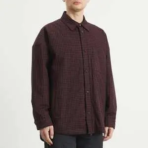 Gucci Cotton Micro Check Technical Overshirt