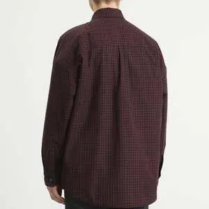 Gucci Cotton Micro Check Technical Overshirt