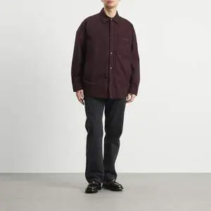Gucci Cotton Micro Check Technical Overshirt