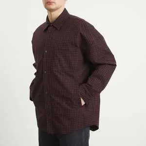 Gucci Cotton Micro Check Technical Overshirt