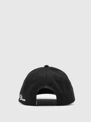 LES DEUX Cotton Logo Baseball Cap - Black