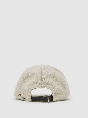 REISS Herringbone Wool Cap