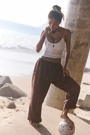 Free People FP Movement Freestyle Pants Cocoa