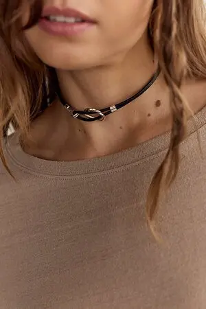 Pamela Love Fp X Verse Choker Necklace - Silver