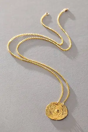 COG Sol Pendant Necklace - Gold