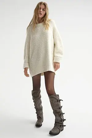 A.S.98 Tatum Over-the-knee Boots - Smoke
