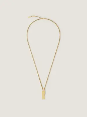 Givenchy Tape Necklace In Metal And Enamel