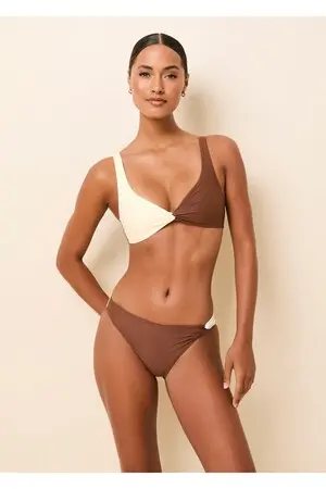 Solid & Striped Perrie Bikini Top - Natural